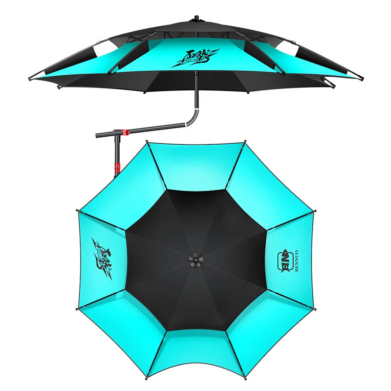 Sombrilla-de-pesca-con-doble-capa-ajustable-sombrilla-de-2-0-2-6-M ...