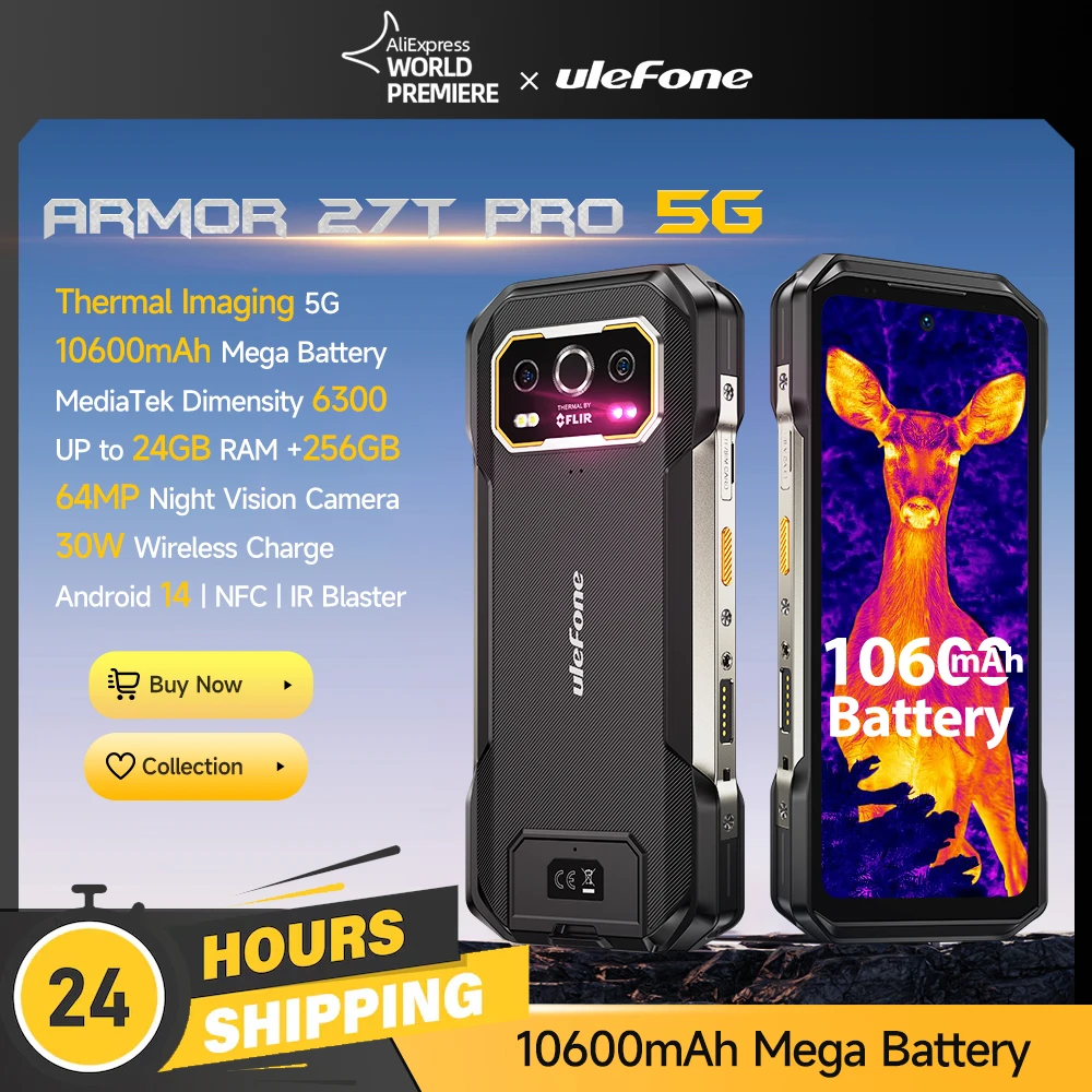 World-Premiere-Ulefone-Armor-27T-Pro-5G-Rugged-Phone-10600mAh-Android ...