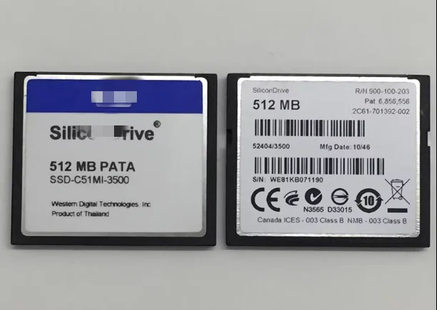 SiliconDrive-64MB-256MB-512MB-1GB-2GB-PATA-CompactFlash-CF-Compact ...