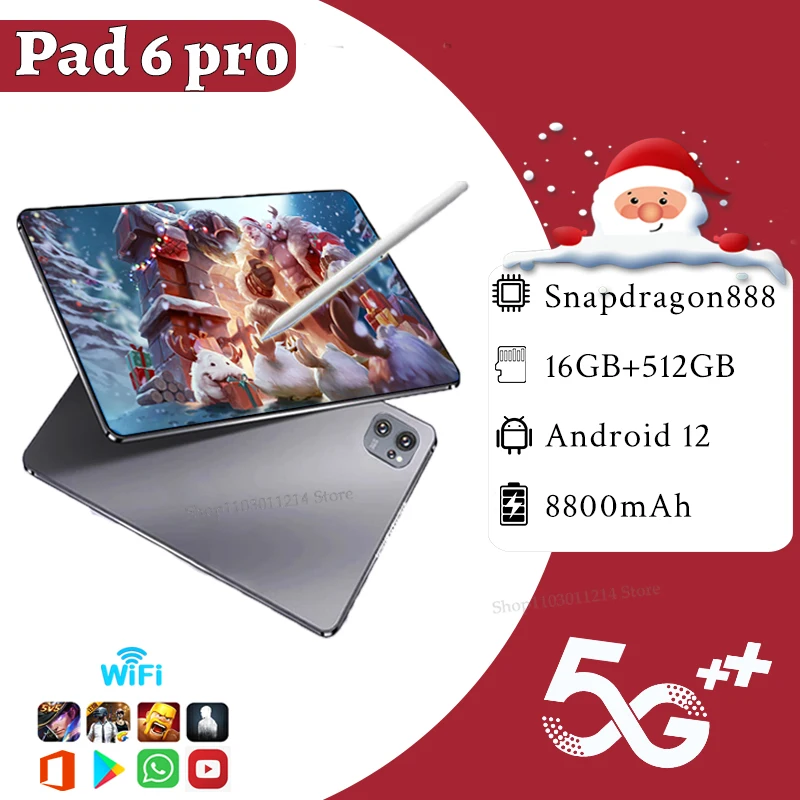tablette-android-comprimidos-Vers-o-Global-Pad-6-Pro-Tablet-Android ...
