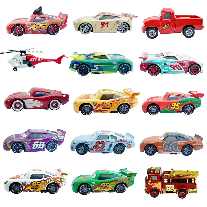 Lightning Mcqueen Mini Cars | Lightning Mcqueen Metal Car | Pickup ...