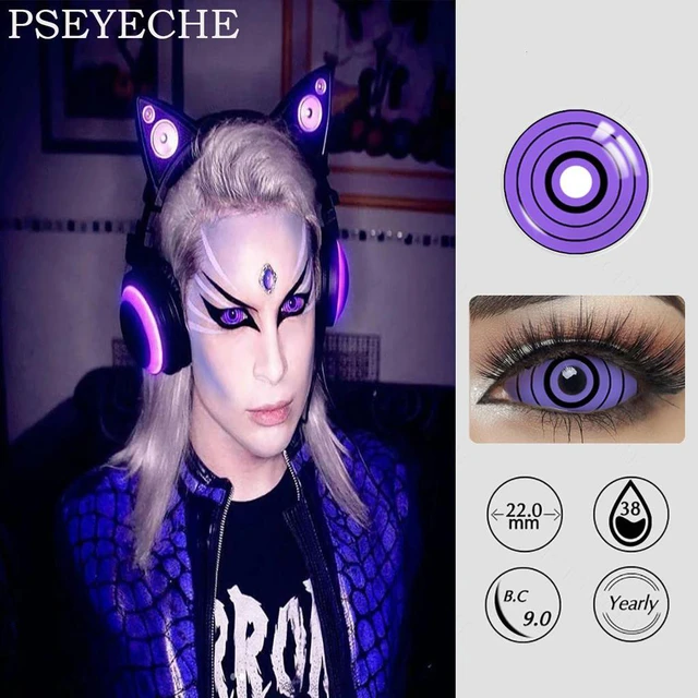 Sharingan And Rinnegan Contacts