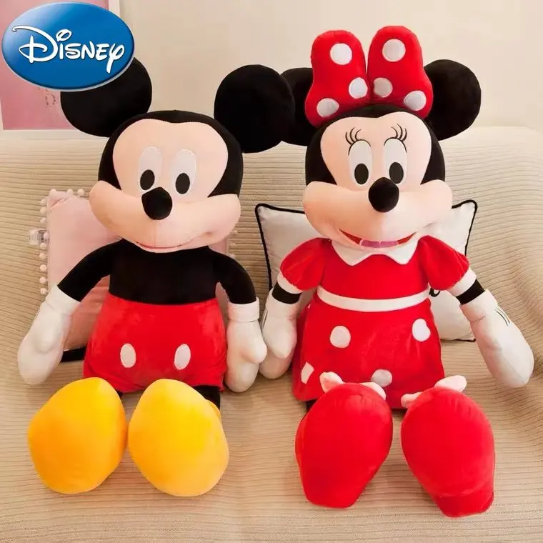Mickey-Mouse-Mickey-and-Minnie-Couple-Doll-Disney-Genuine-Plush-Toy ...