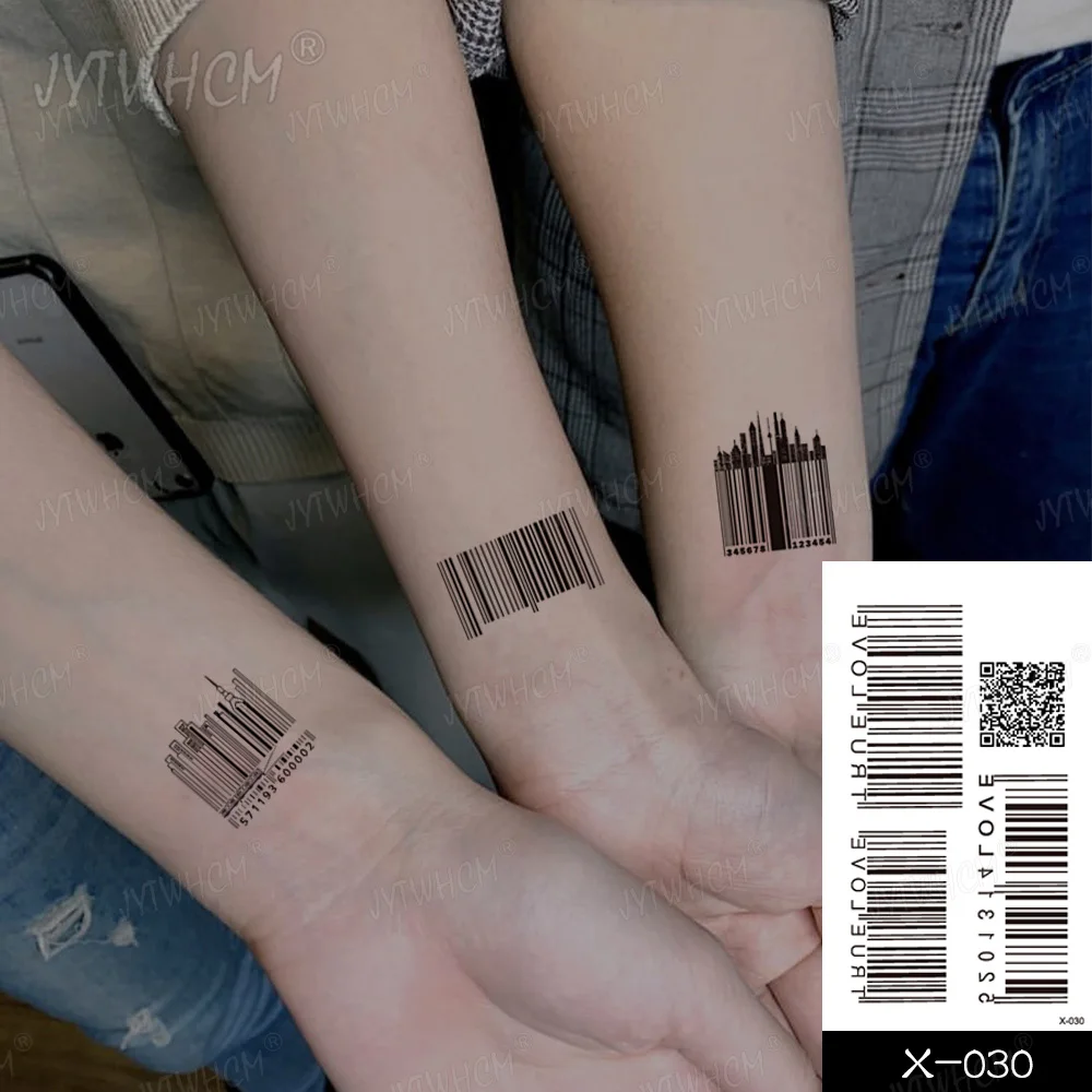Barcode Tattoo Arm
