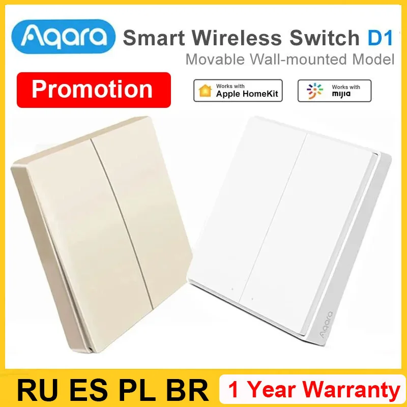 Aqara-Smart-Switch-Light-Remote-Control-ZiGBee-Wifi-Wireless-Key-Wall ...
