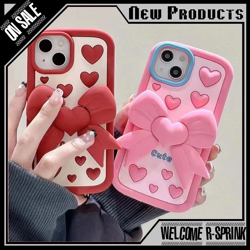 Support-Bow-Silicone-heart-shaped-covers-compatible-for-cases-casing ...