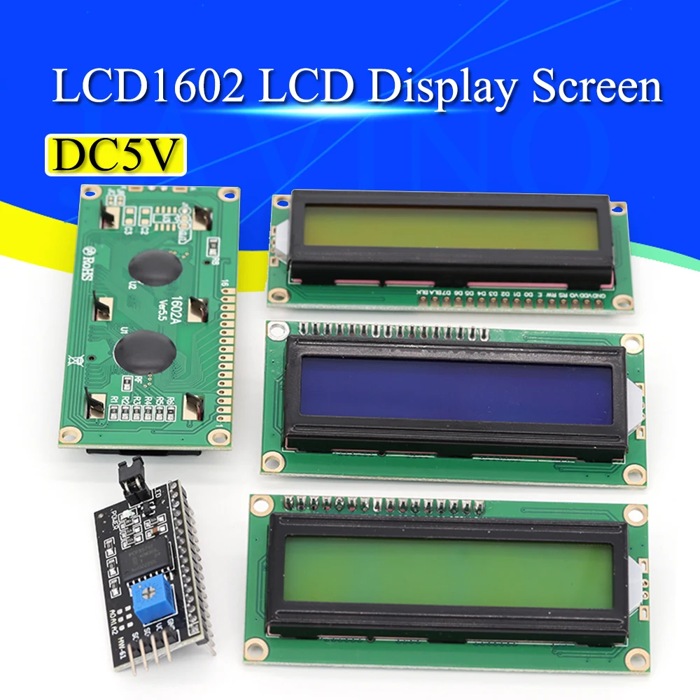 LCD1602-LCD-module-Blue-screen-IIC-I2C-1602-for-arduino-1602-LCD ...