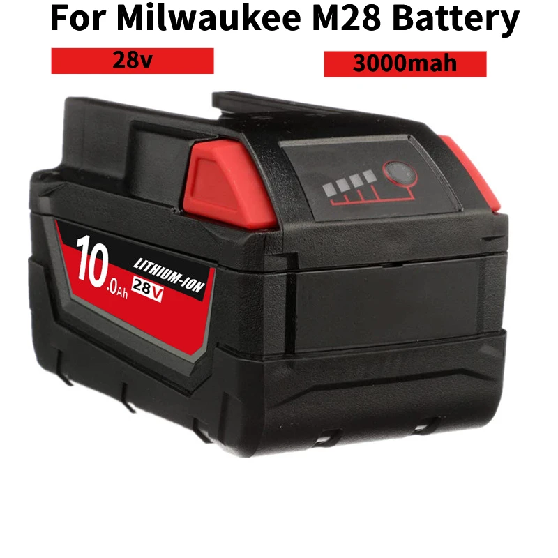 New 28V 3.0Ah M28 Battery Li-Ion Replacement 3000mah Batteries for ...