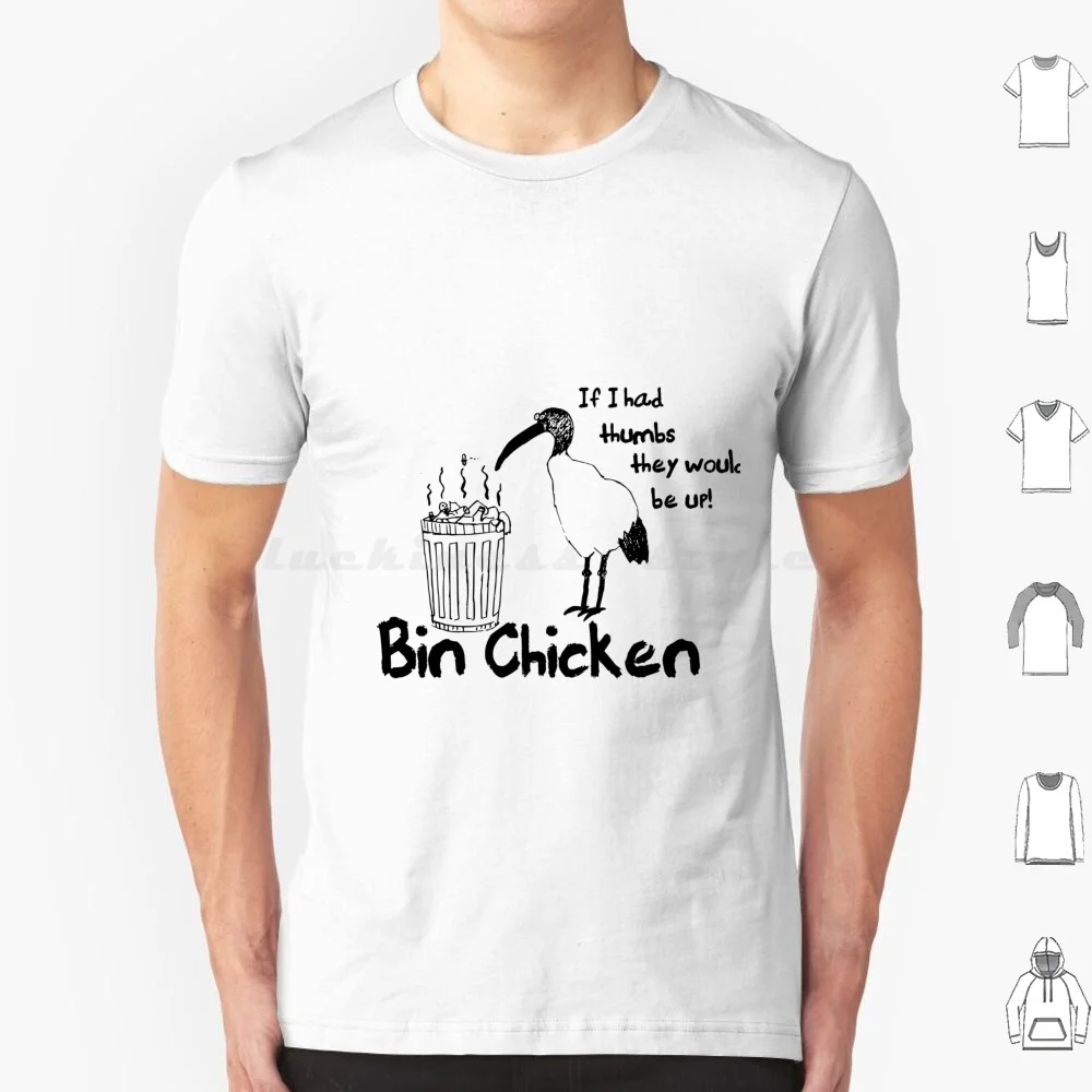 Thumbs-Up-Bin-Chicken-T-Shirt-Cotton-Men-Women-Diy-Print-Bin-Chicken ...