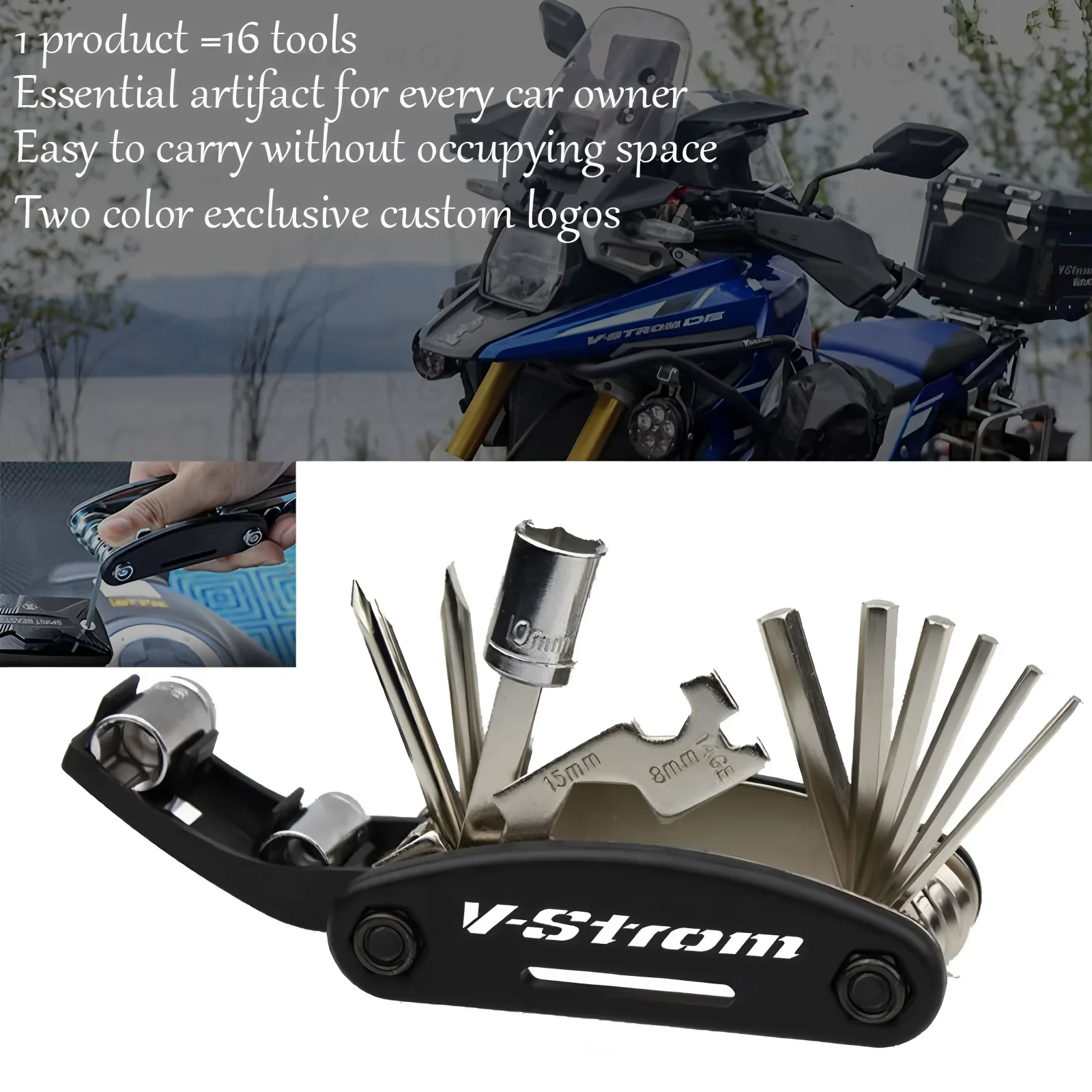 For Suzuki V-Strom 250 650 1000 1050 XT V Strom VStrom 800DE DL650 ...