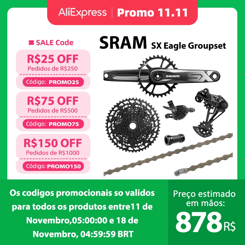 SRAM-SX-EAGLE-1x12-12-Velocidade-MTB-DUB-Groupset-Kit-Trigger-Shifter ...