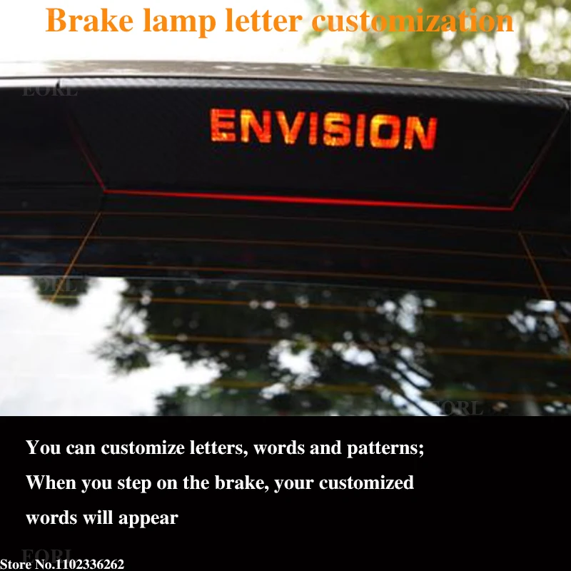 For-Lexus-ES-2010-2014-Automobile-brake-light-decorative-plate ...