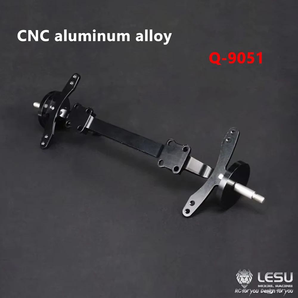 LESU Q-9051 1/14 truck unpowered front axle caster simulation axle ...