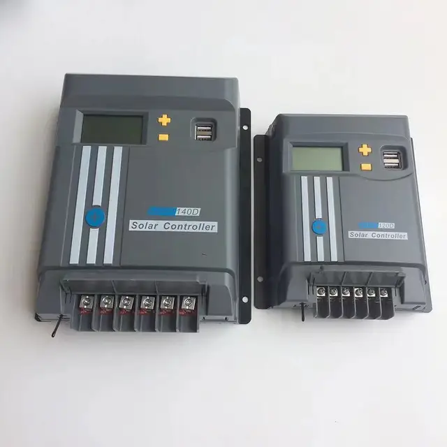 10A Mppt Solar Charge Controller LCD Display With WIFI Bluetooth 12V ...