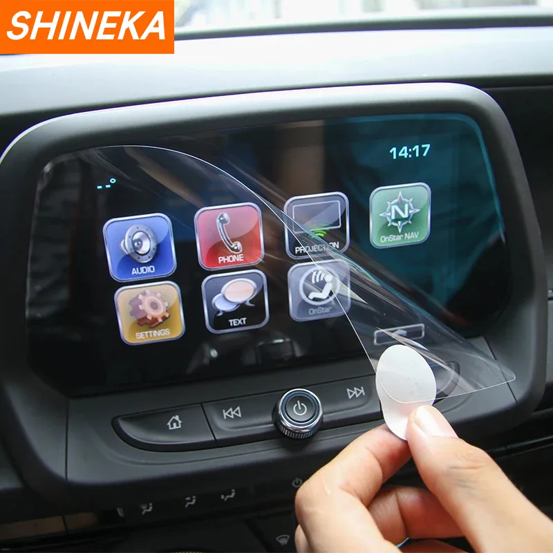 SHINEKA Car Media Screen Protector Screen Protective Film Fit for 8 ...