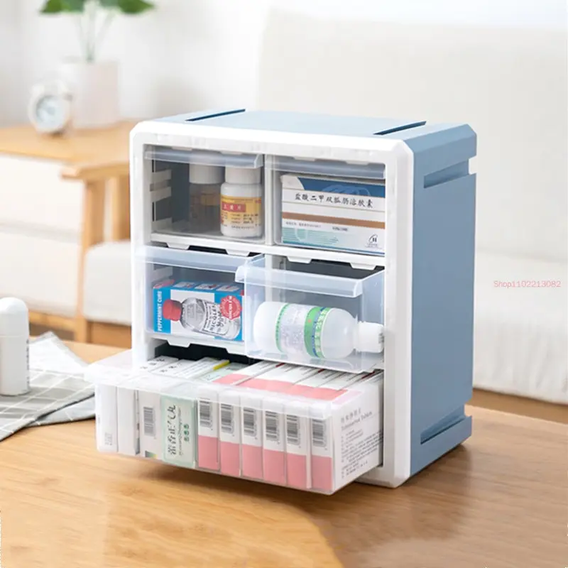 Wall-Hanging-Drug-Organizer-Home-First-Aid-Kit-Multi-layer-Medical ...