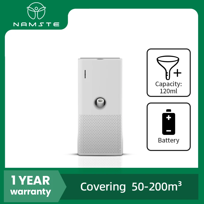 200m³ Battery Type Aromatherapy Diffuser Portable Nano Atomization ...