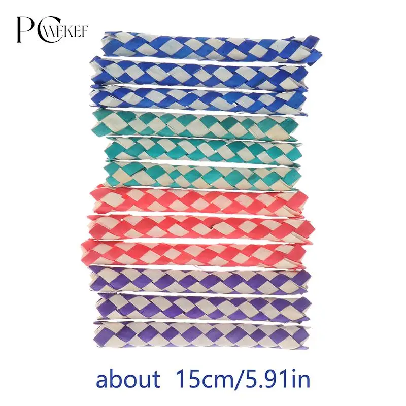 DIY Bulk Pack Creativity Finger Traps Classic Natural Chinese Bamboo ...