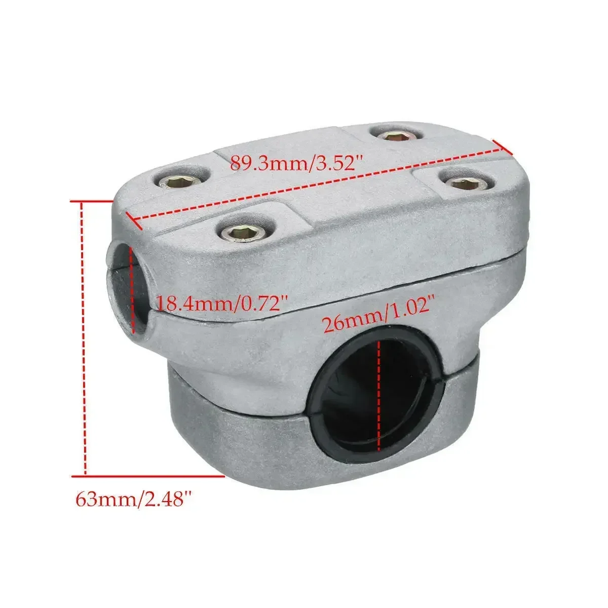 26-28mm-Trimmer-Handle-Bracket-Clamp-High-Quality-Aluminum-Handle-Clamp ...