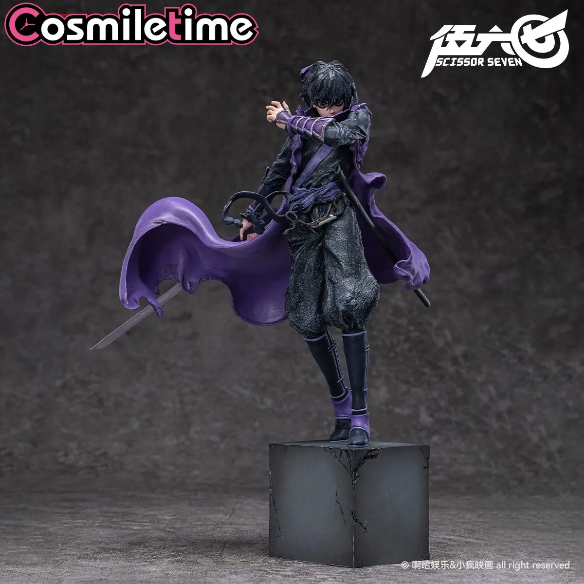 26cm-Official-Game-Killer-Seven-Scissor-Seven-PVC-Action-Anime-Figure ...