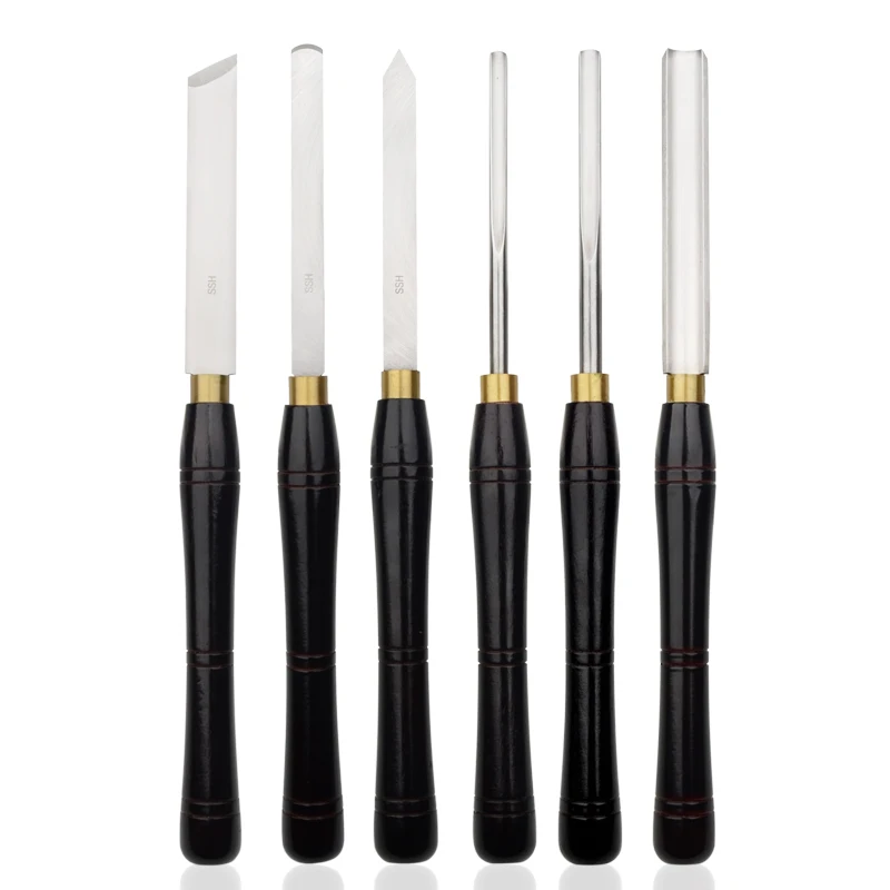 6pcs-HSS-Wood-turning-Tool-Set-Wood-Lathe-Turning-Chisels-Roughing-bowl ...