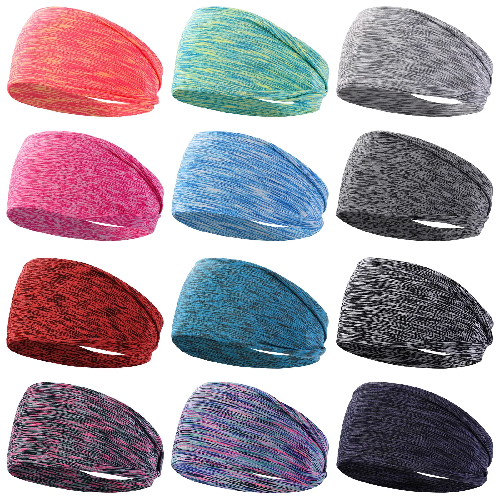 1pcs-Women-Simple-Soft-Elastic-Wide-Hair-Bands-Yoga-Headband-Sports ...