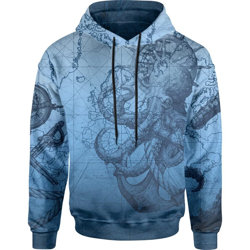 Strange-Marine-Animals-Print-Hoodie-Men-s-Street-Harajuku-Long-Sleeve ...
