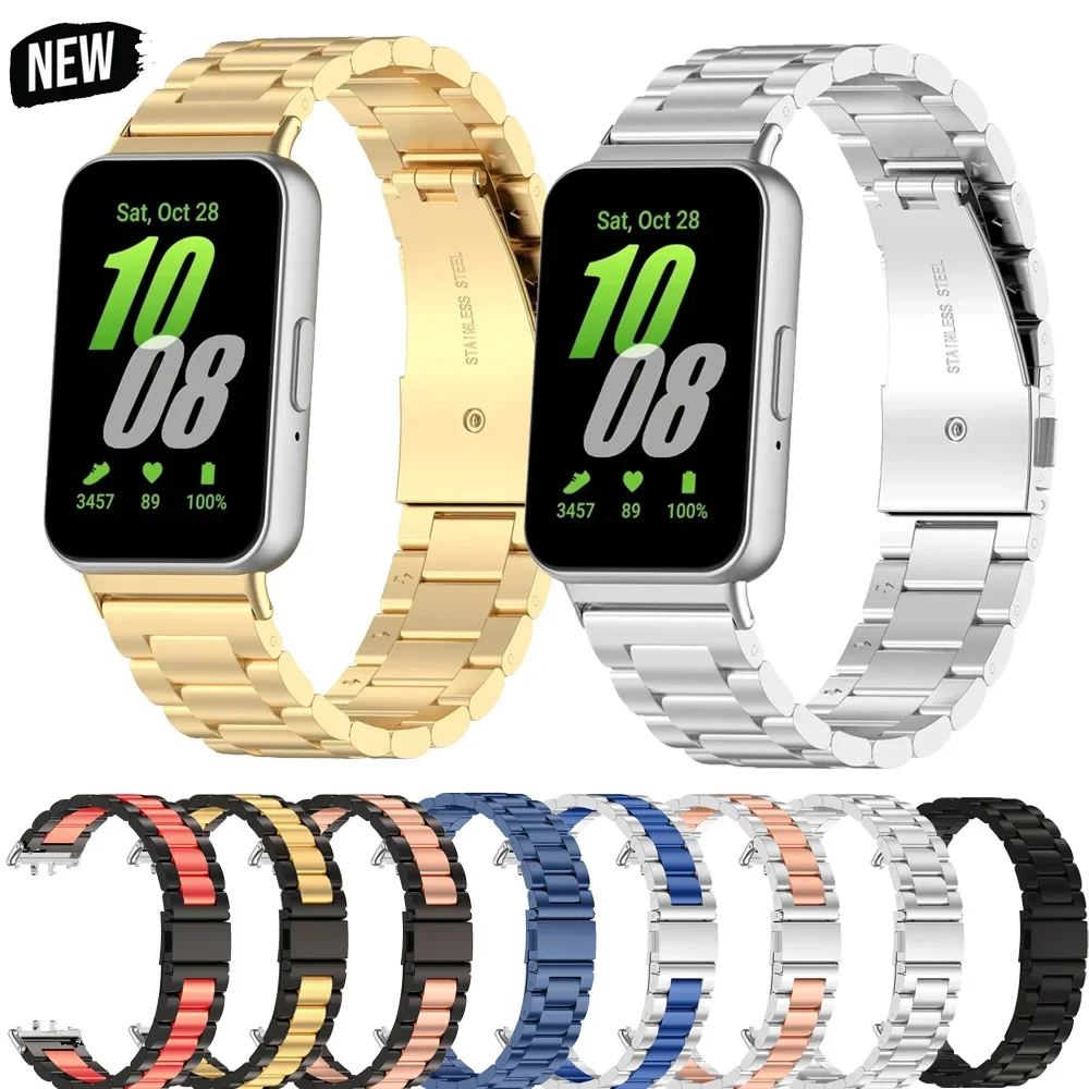 Metal Stainless Steel Band For Samsung Galaxy Fit 3 Strap Bracelet ...