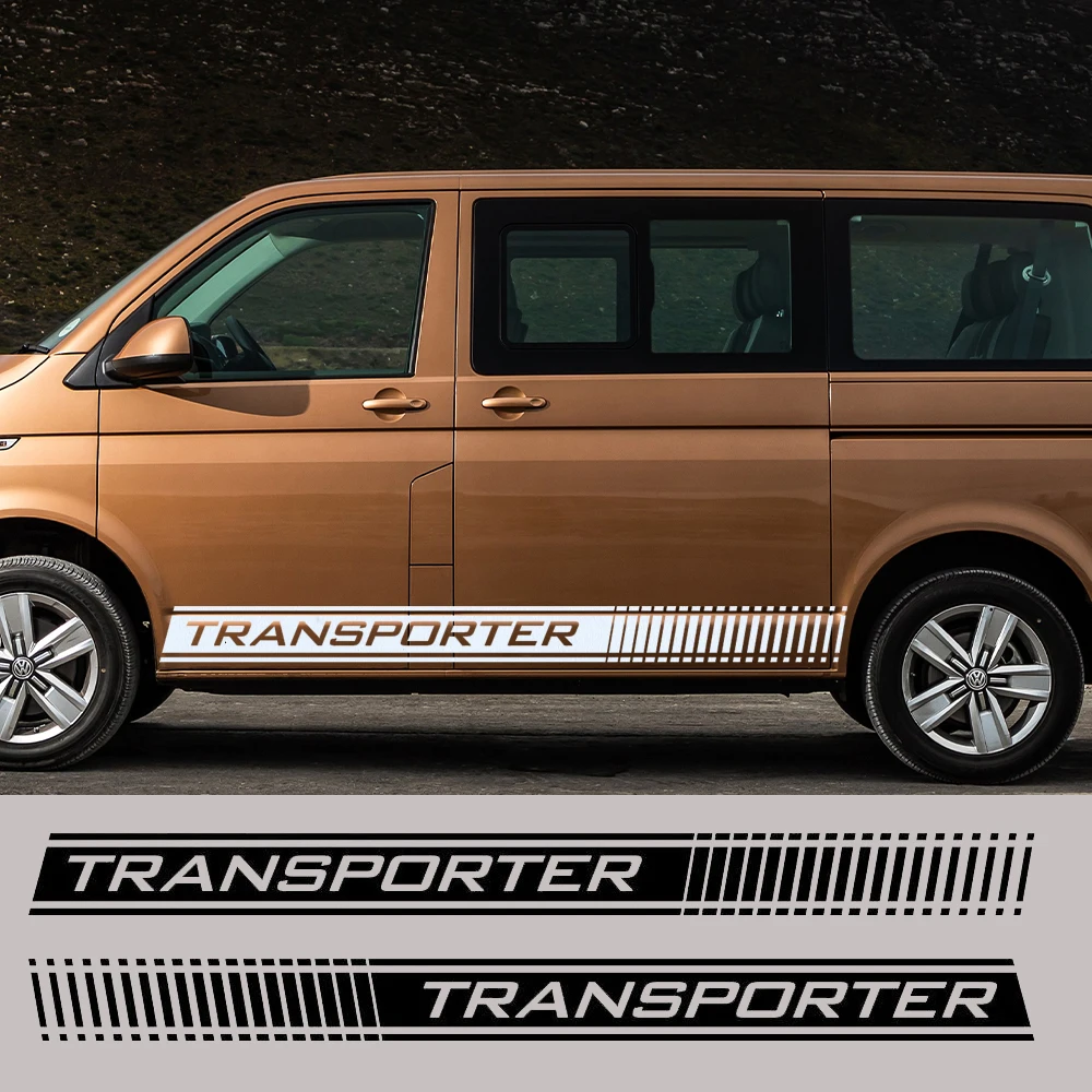 for-VOLKSWAGEN-Transporter-Side-Decals-Stickers-Camper-Van-Graphics-T4 ...