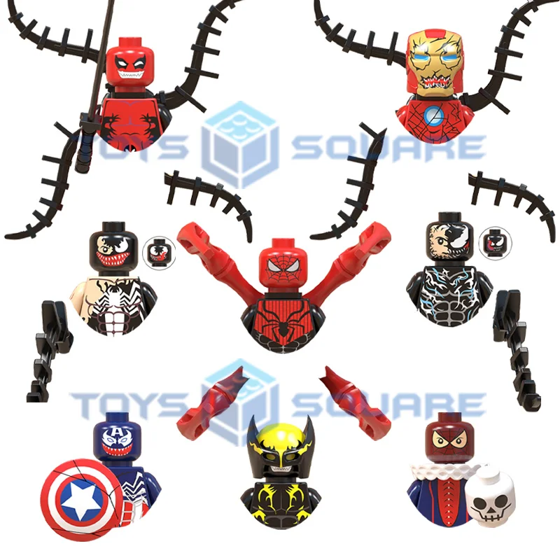 Deadpool Building Blocks | Wolverine Block | Wolverine Brick | Moc ...