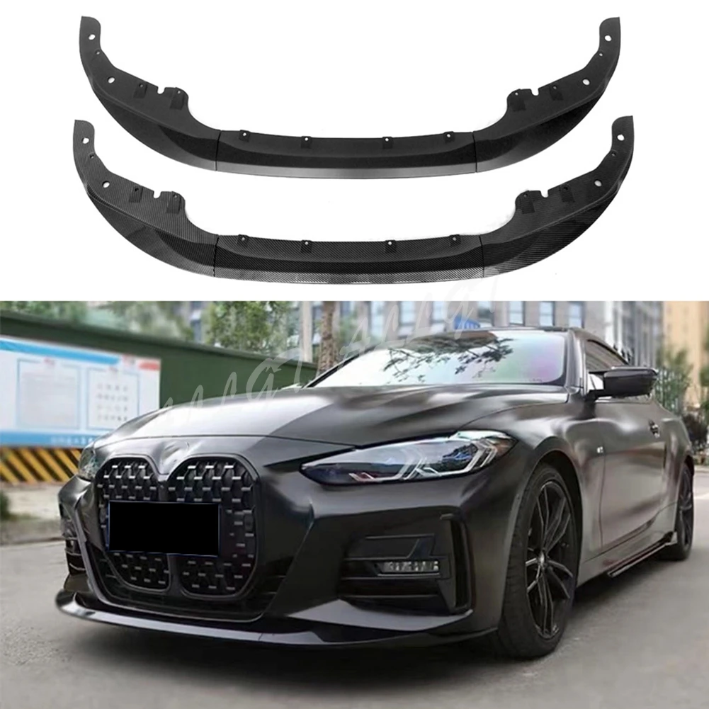 Front-Bumper-Lip-Spoiler-Side-Lower-Splitters-Body-Kit-For-BMW-4-Series ...