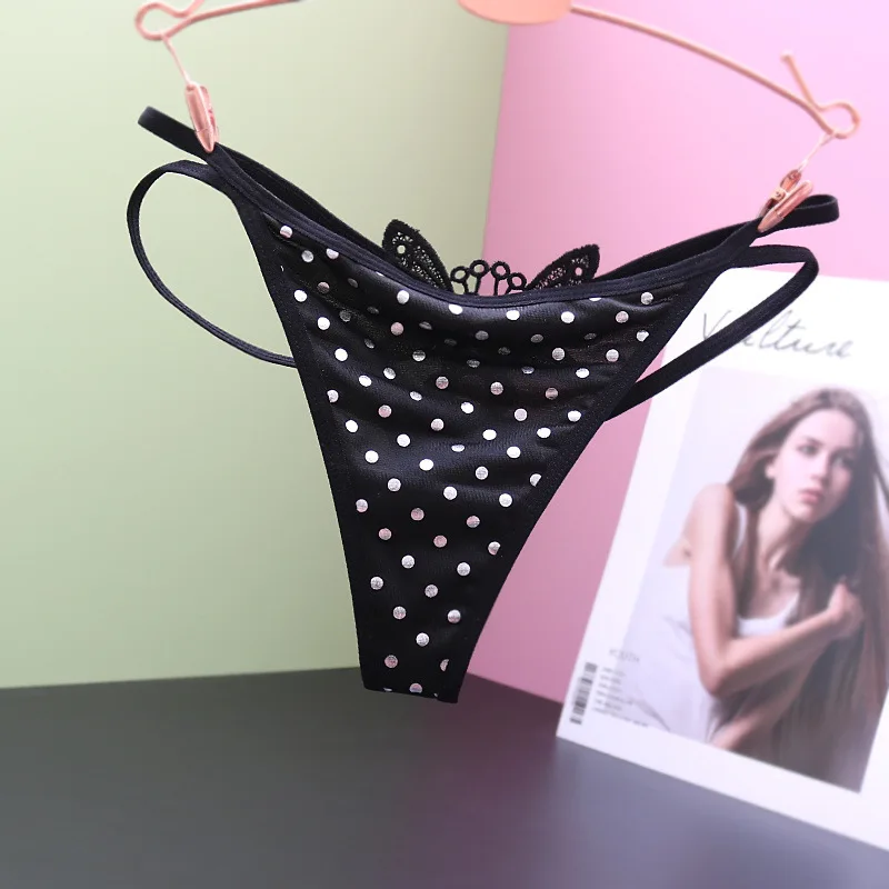 Sexy-Hollow-Out-Underwear-Women-s-Japanese-Polka-Dot-Print-Low-Waist ...