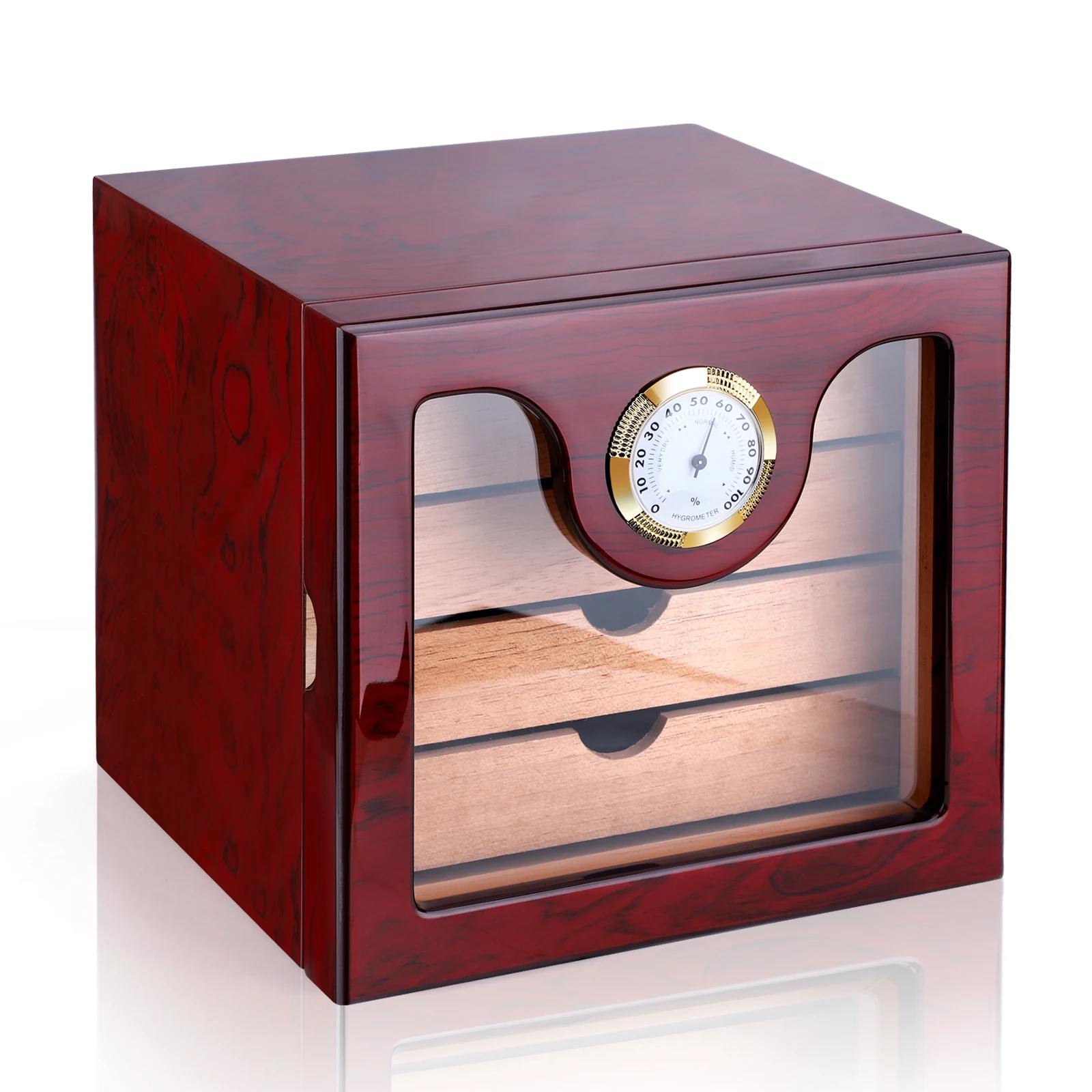 Cedar-Wood-Cigar-Humidor-Box-Large-Capacity-4-Layers-For-50-to-60 ...