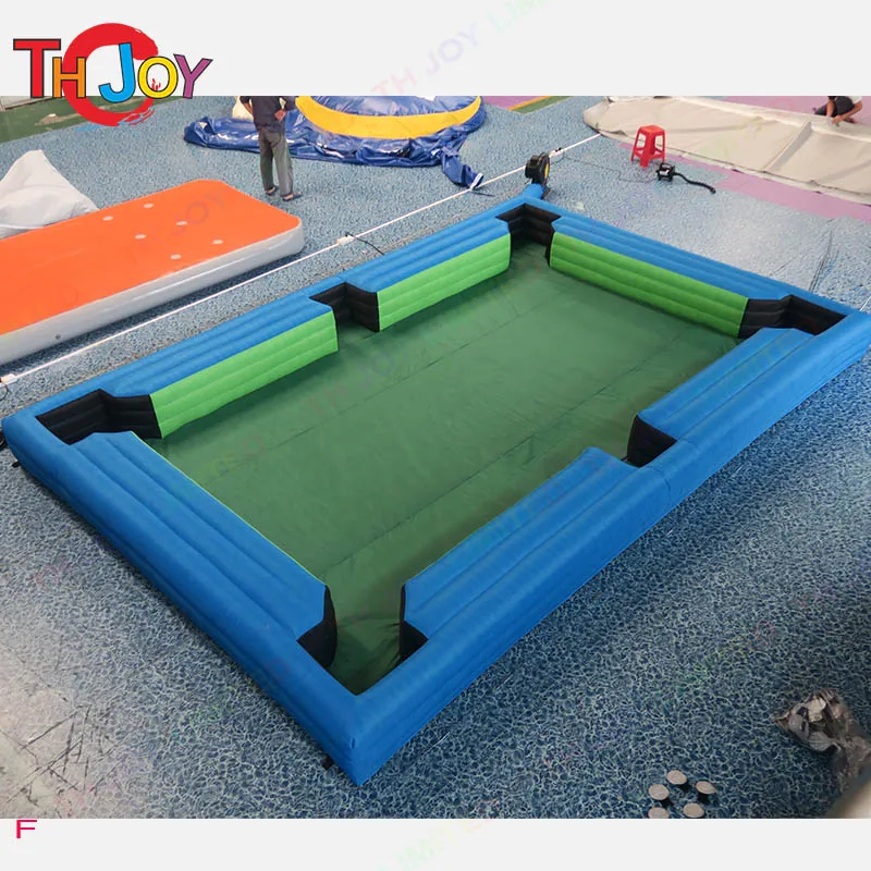 free shipping! Inflatable Snookball pool table Game,Inflatable soccer ...