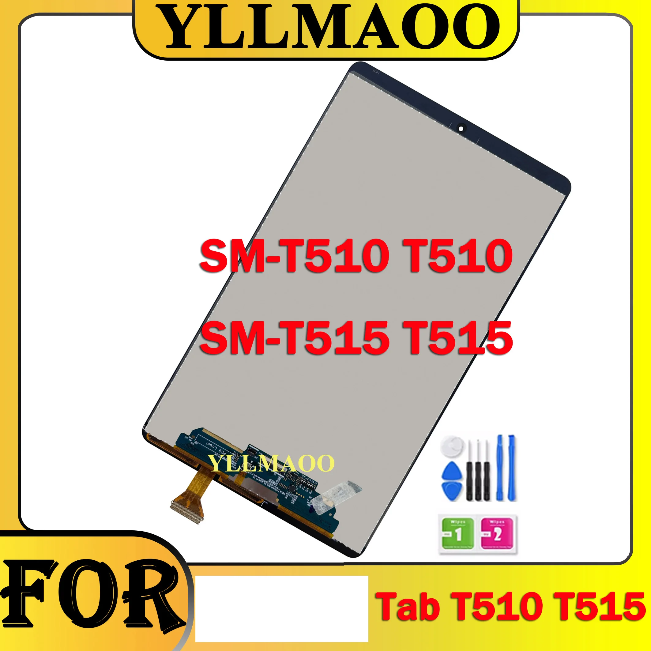Testado-Display-LCD-Touch-Screen-Digitizer-Assembly-T510-Tablet-Tab-A ...