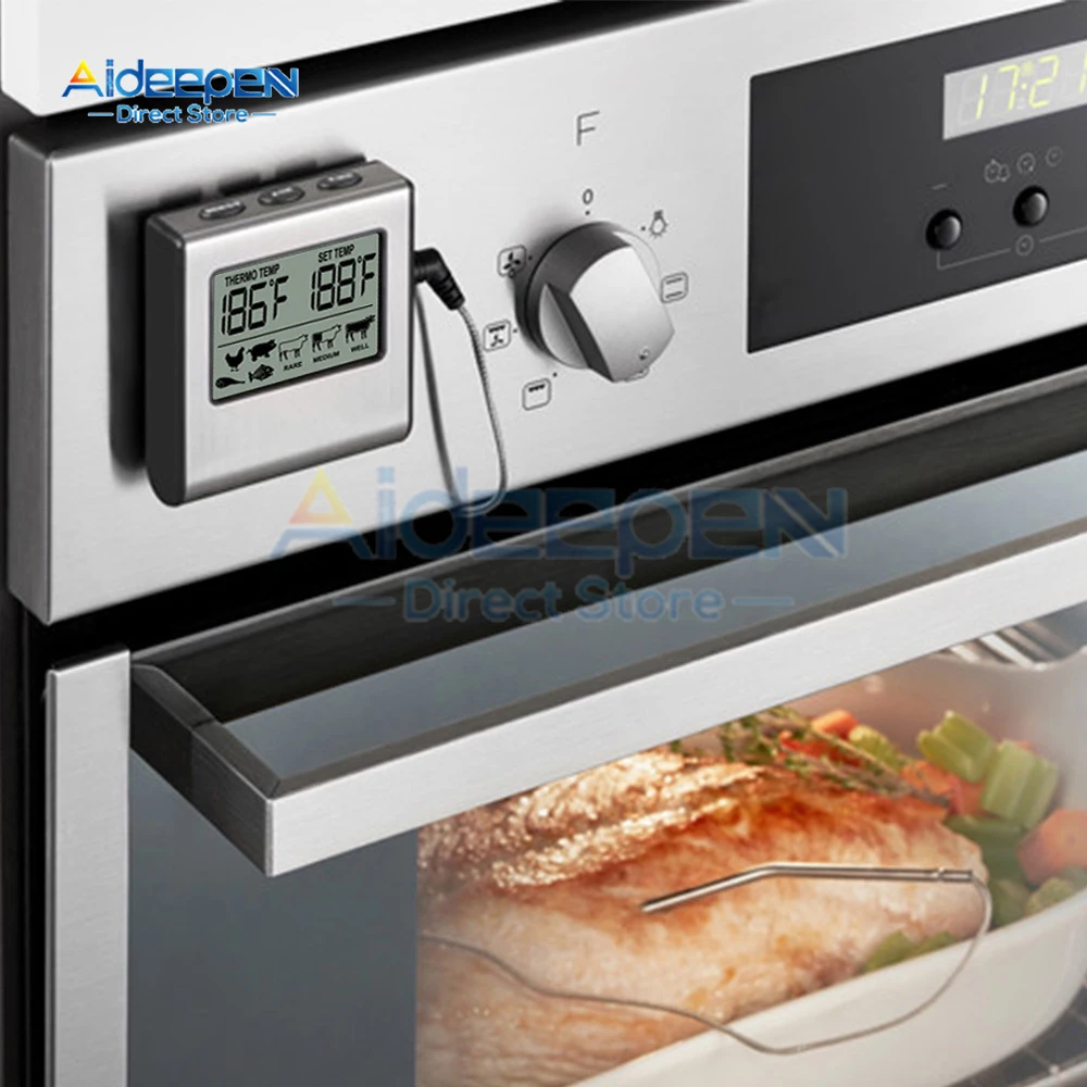 Digital Chef Thermometer Pastry Cooking Grill Thermometer for Oven °C ...
