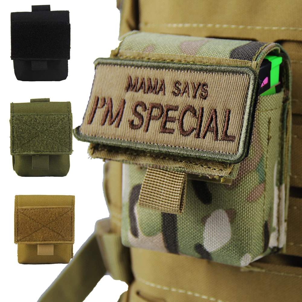 Outdoor Military Tactical Molle Waist Accessories Bag Belt Phone Pouch ...