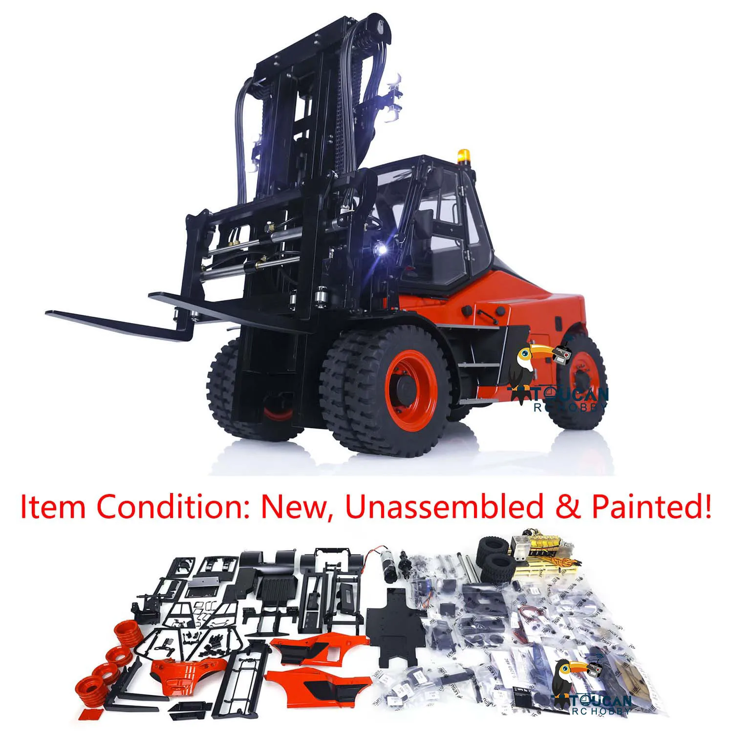 LESU-Aoue-LD160S-1-14-RC-Hydraulic-Forklift-Remote-Control-Trucks-Car ...