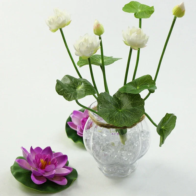 Artificial Mini Silk Lotus – Gardening Galore