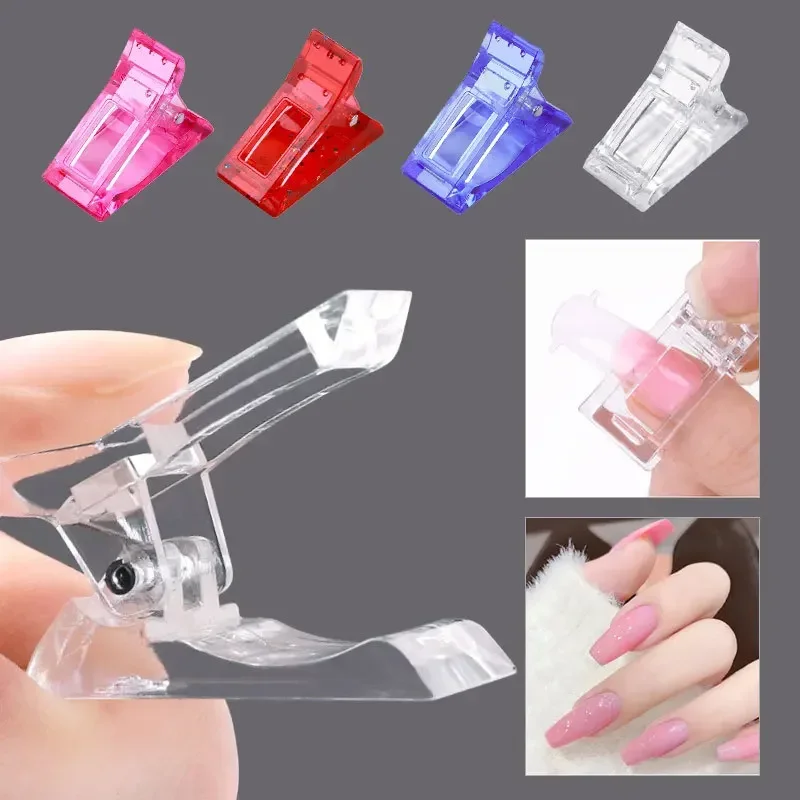 Nail Clips Acrylic Extension Forms Nail Quick Fingernail Extension UV ...