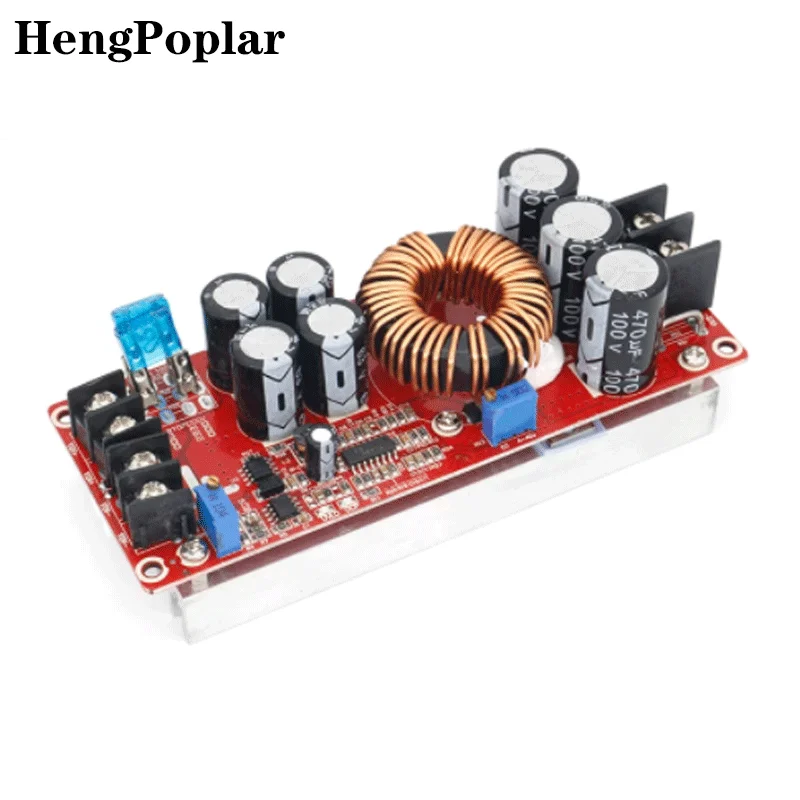 DC 컨버터 부스트 스텝 업 전원 공급 장치 모듈, 1200W, 20A, 8 60V, OUT 12 83V| | - AliExpress
