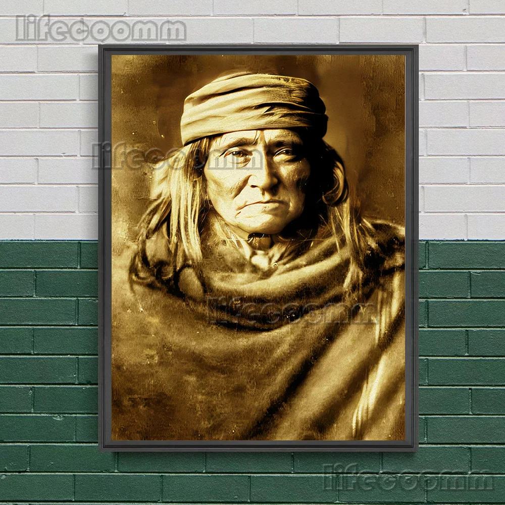 Peinture De Guerrier Indien