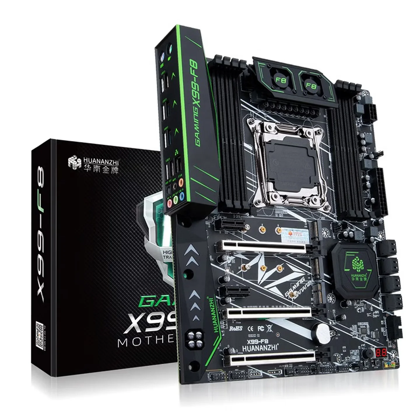 HUANANZHI X99-F8 Motherboard Supports 2011-3-Pin V3V4 Processor 8xDDR4 ...