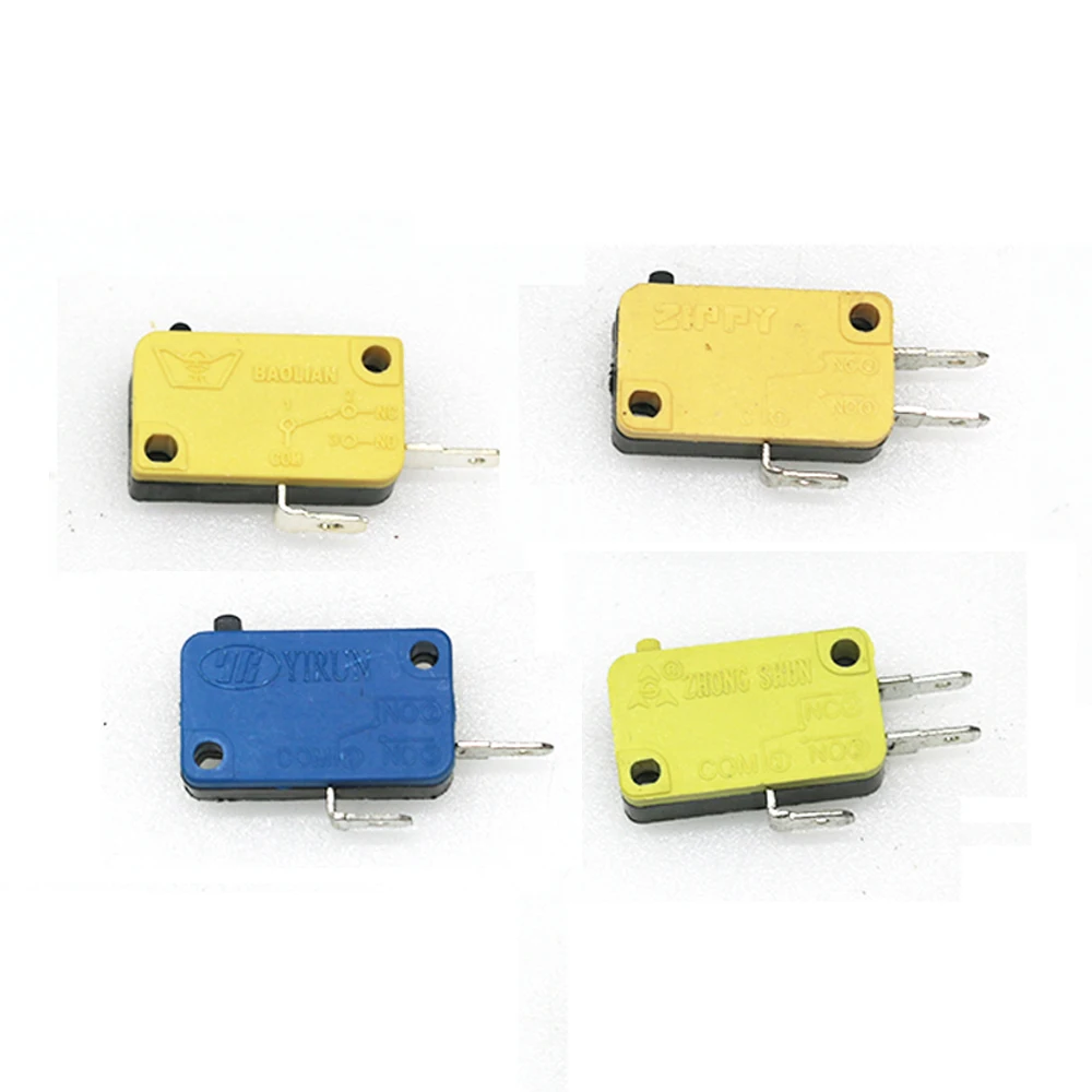 HAPP-Style-Push-Button-Micro-Switch-Blue-2-PIN-3Pin-Microswitches-For ...