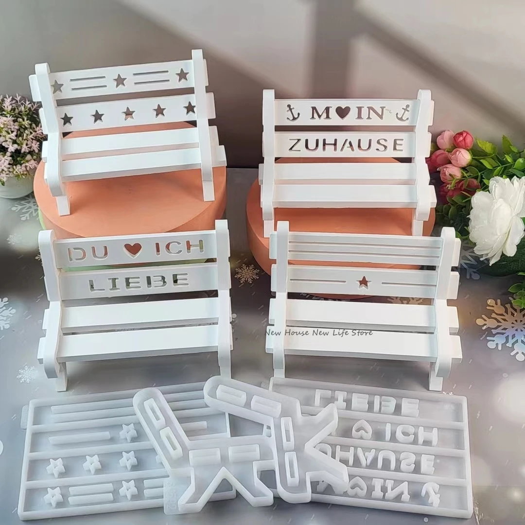 Bench-Silicone-Mold-Casting-Mold-Park-Bench-Chair-Bench-Legs-Block-Mold ...