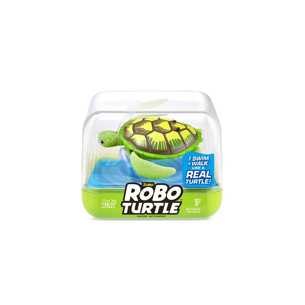 Robo Alive Robo Turtle Tortuga robótica para nadar Activada por agua ...