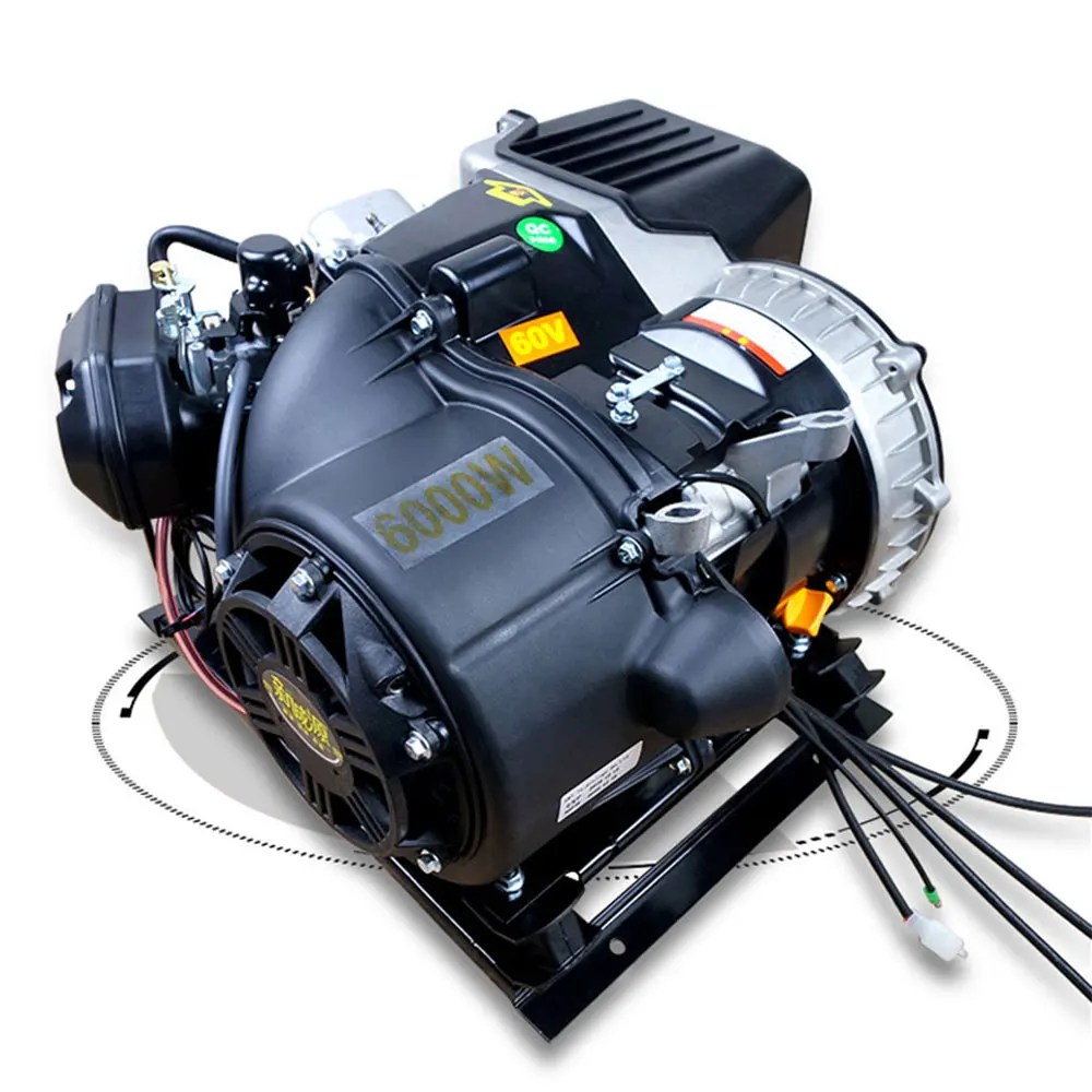 6KW Double Cooling Electric Vehicle Range Extender 48V 60V 72V Car ...