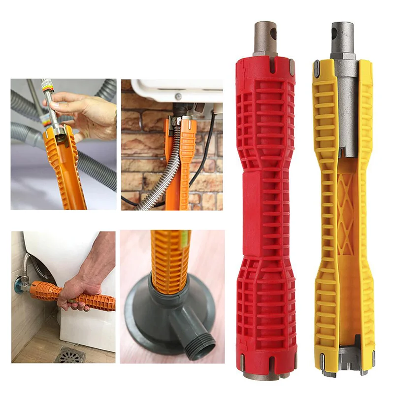Faucet-and-Sink-Installer-Wrench-Adjustable-Water-Pipe-Spanner-Double ...