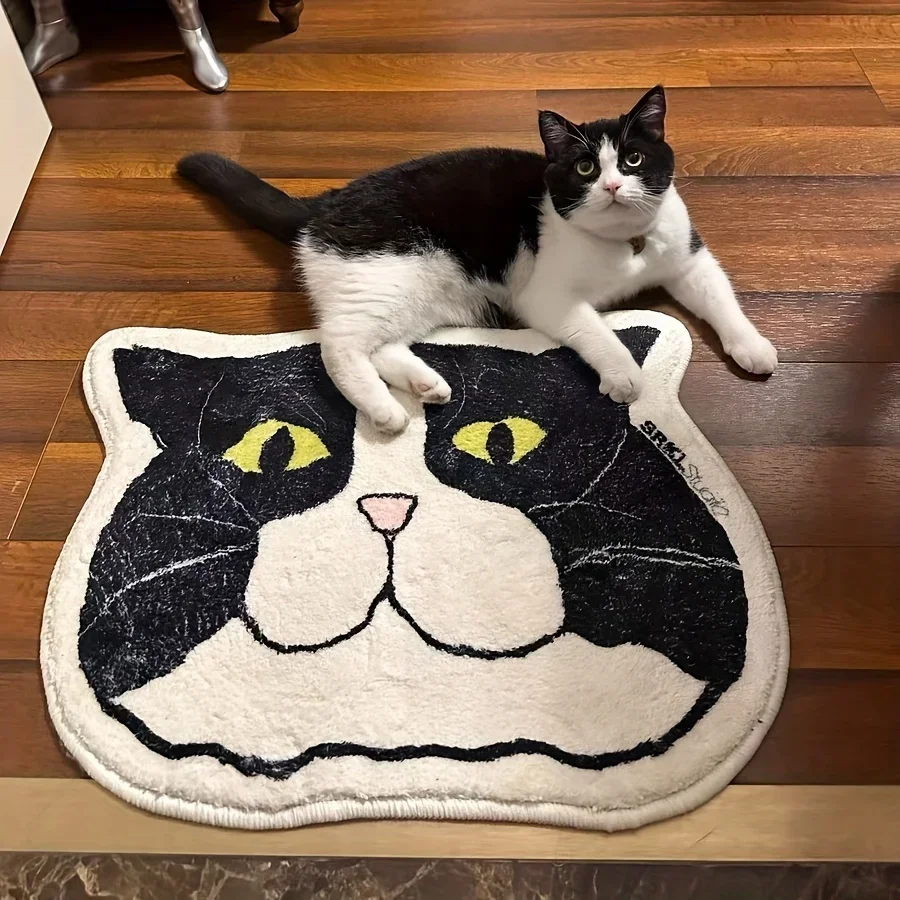 1-Piece-of-Cat-Floor-Mat-Is-Anti-Slip-Waterproof-and-Stain-Resistant ...
