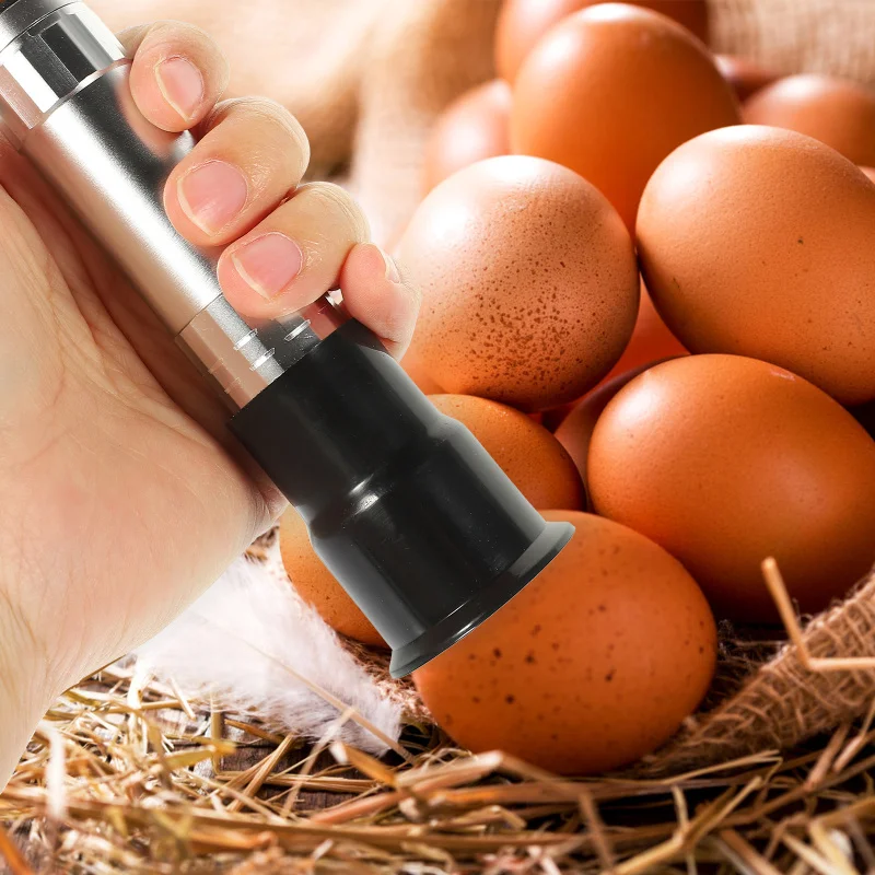 Egg Light Candler Incubator Incubation Lamp Tester Candling Eggs Quail ...